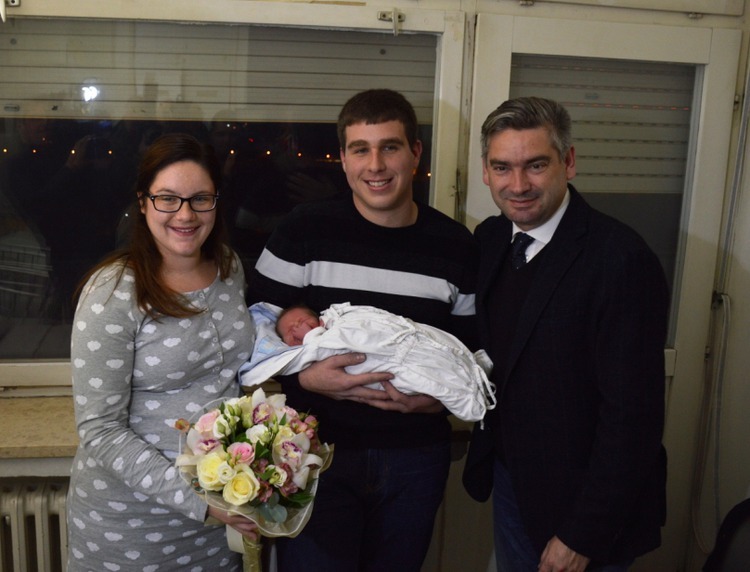 Luka Buršić prva je istarska beba rođena u 2019. godini • Istra Terra ...