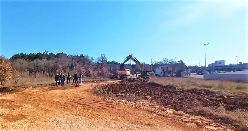 POREČ: Počela gradnja ceste iza Eurospina • Istra Terra Magica