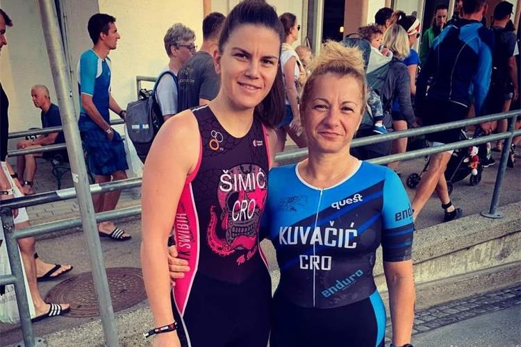 Policajke Nikolina Kuvačić i Nives Šimić odradile 226 km Ironmana ...