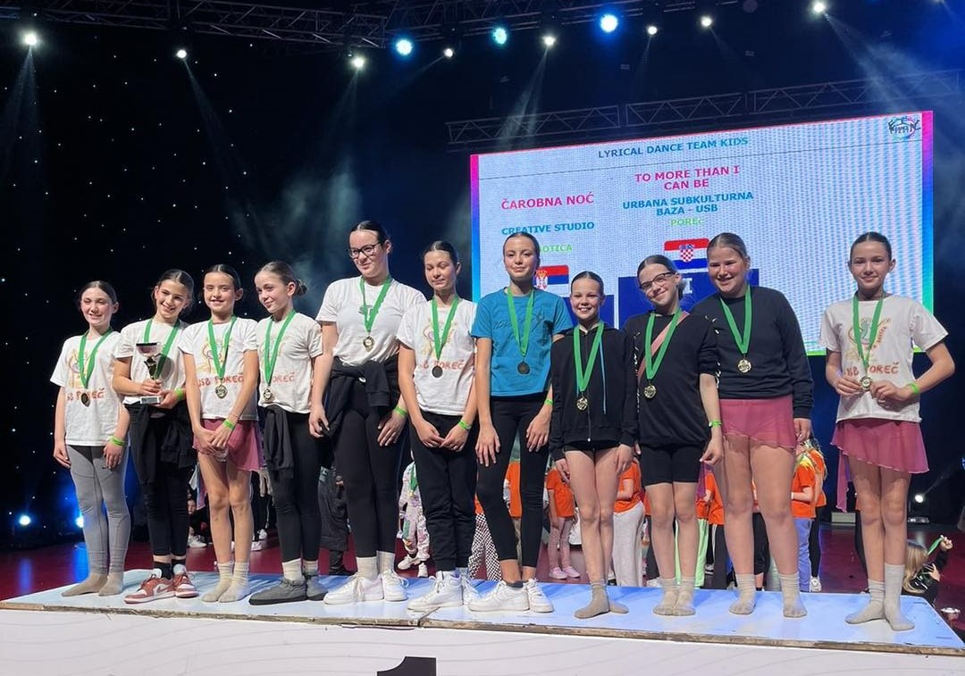 Porečke USB-ovke briljirale na Dance festu u Novom Sadu: osvojile čak 17 medalja • Istra Terra ...