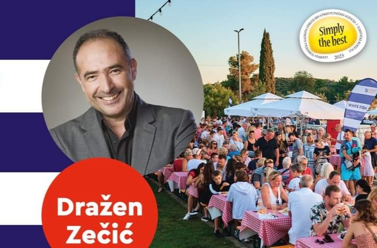 Dražen Zečić u Vrsaru na prvoj ribarskoj fešti • Istra Terra Magica