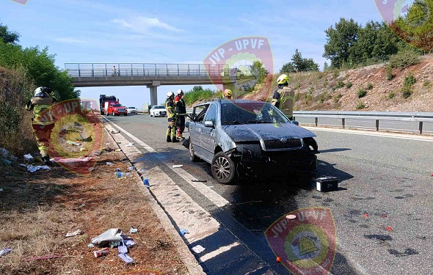 Na Istarskom ipsilonu kod Višnjana vozilo sletjelo s ceste • Istra ...
