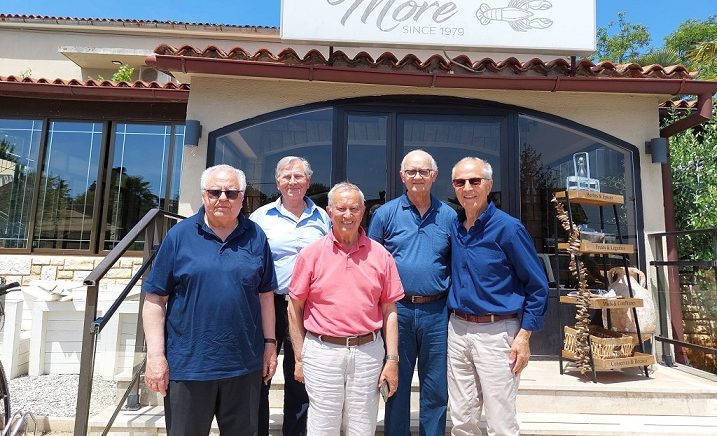 Petorica maturanata iz Istre proslavila 63. godišnjicu mature u Funtani ...