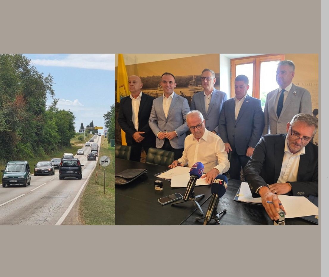 Povijesni dan za POREŠTINU: Potpisan ugovor za obnovu opasne ceste TAR ...